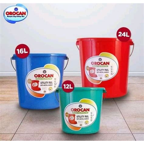 Orocan Utility Pail Osaka Drum With Cover Lazada Ph