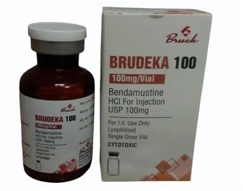 Brudeka100 Bendamustine Hcl Injection Strength 100 Mg At Rs 3096 Box In New Delhi