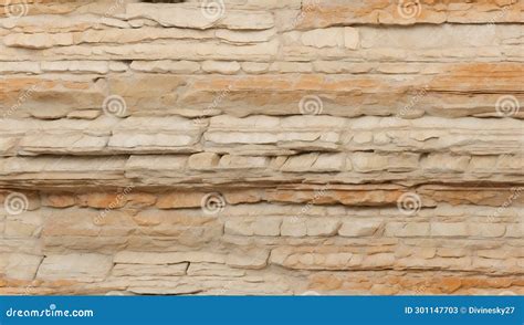 Stratified Symphony Limestone Sedimentary Melody Ai Generate Royalty