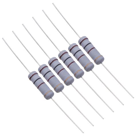 100 Pcs Resistance 5 Tolerance Resistor Pcs Resistor Four Band Color