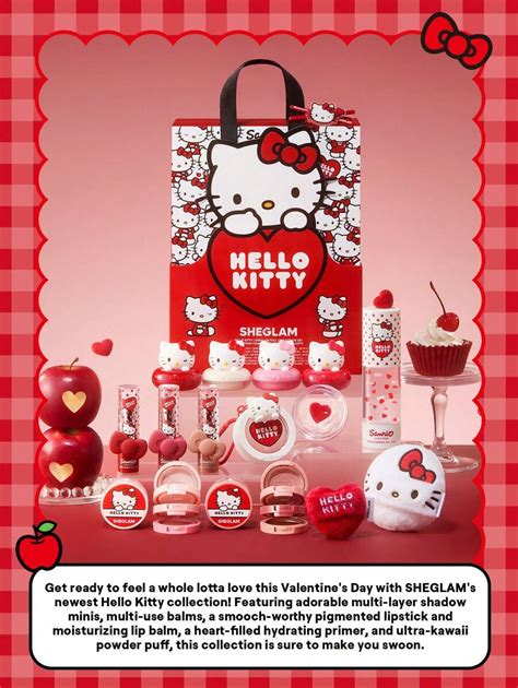 Hello Kitty｜sheglam Set Completo Della Collezione Shein Italia