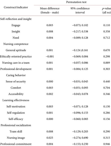 Metric Invariance Assessment Permutation Algorithm Of Two Groups N