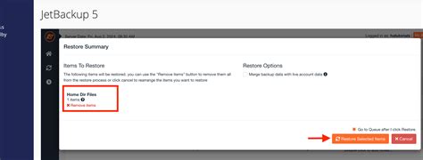 How To Restore The Files For Your Website With Jetbackup 5 Hostarmada