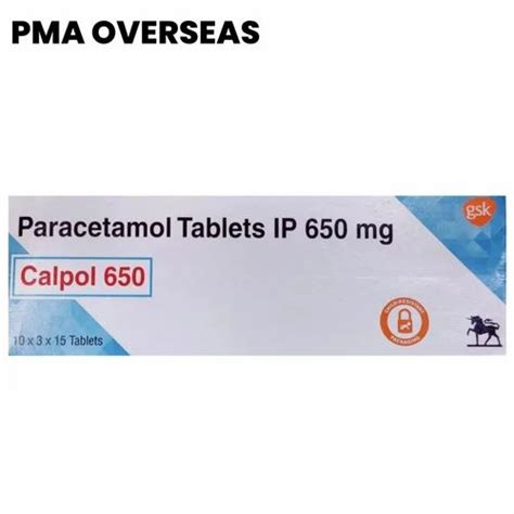Calpol 650 Mg Tablet At Rs 34 50 Box Calpol Paracetamol Tablets In Nagpur Id 2853340998888