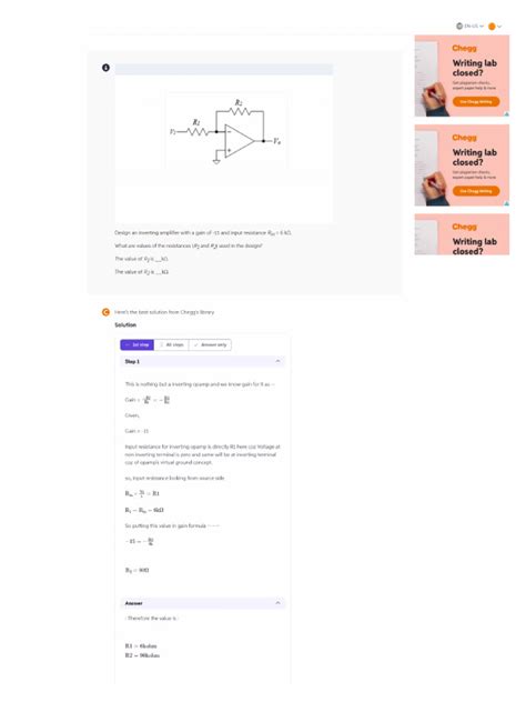 screencapture chegg homework help questions and answers design