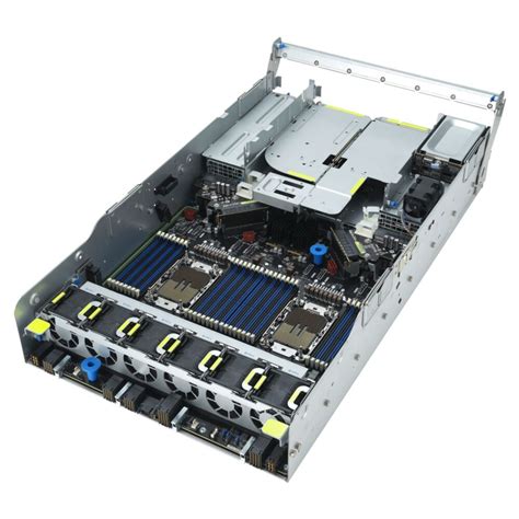 Esc N8 E11 Лучший выбор для тяжелых вычислительных задач ИИ 7u Rack Gpu Ai Сервер Сервер