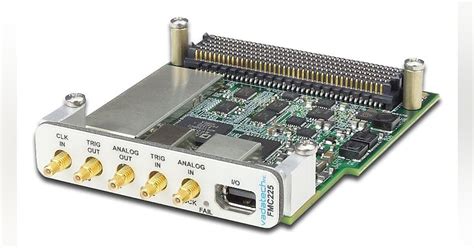 Vadatech Debuts A D And D A Converter Fpga Mezzanine Card Military Aerospace