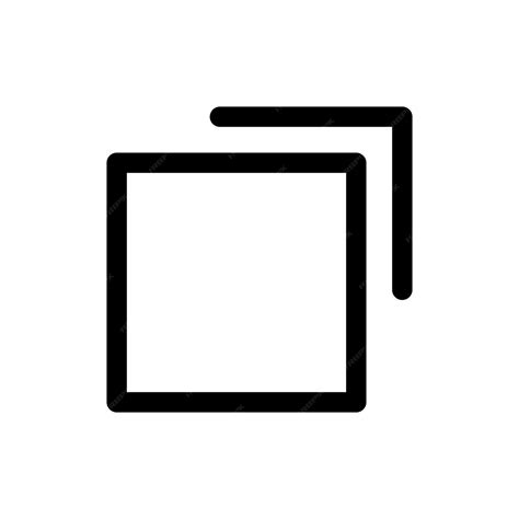 Premium Vector Window Restore Icon Isolated On White Background