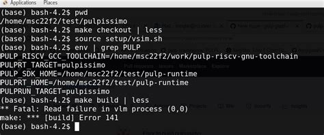 Error To Build Pulpissimo Issue Pulp Platform Pulpissimo GitHub