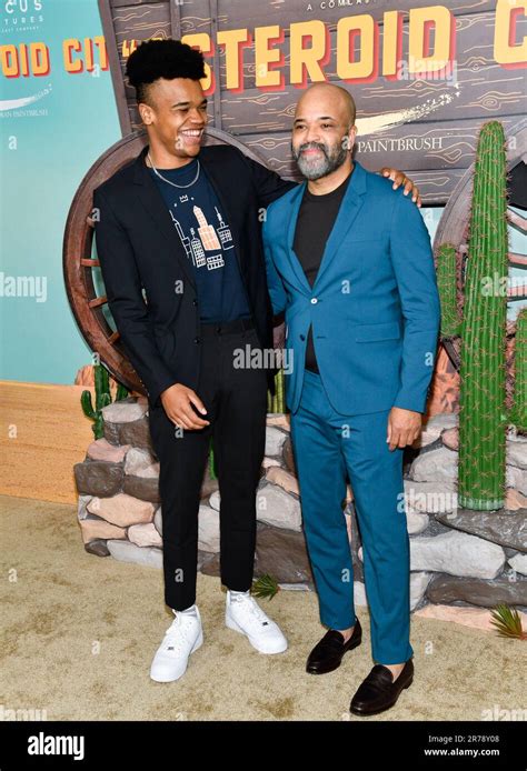 Jeffrey Wright Right And Son Elijah Wright Attend The Premiere Of