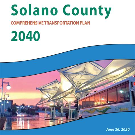 Solano Comprehensive Transportation Plan Ctp 2020 Solano