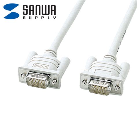 Rgb 모니터 케이블 4m 21”이하 산와 서플라이 Sanwa Supply Misumi한국미스미