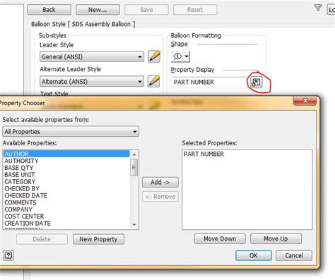 solved balloons to call out custom properties autodesk community