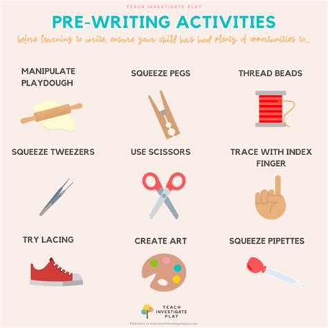 Pre Writing Activities Artofit