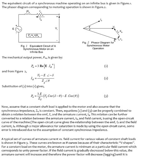 Equivalent Circuit Diagram Of Synchronous Machine Circuit Diagram