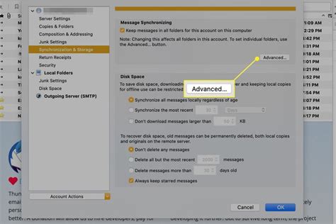 how to access imap inbox offline in mozilla thunderbird