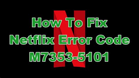 How To Fix Netflix Error Code M EasyPCMod