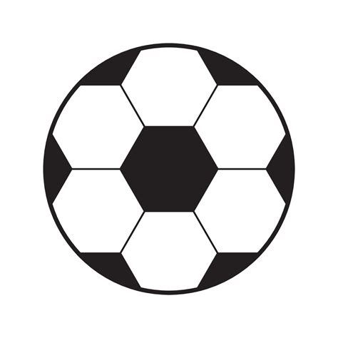 Soccer Ball With Hexagonal Pattern 10749333 Vector Art At Vecteezy