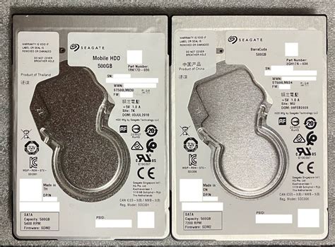 Yahoo!オークション - SEAGATE ST500LM034+LM030 500GB 2.5インチHDD ...