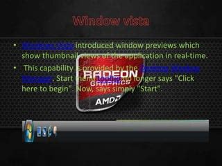 Desktop Startmenu Task Bar PPTX Operating Systems Computer Software And Applications