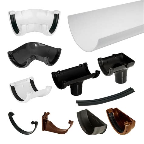 Half Round 112mm Gutter From Flowplast Truly Pvc