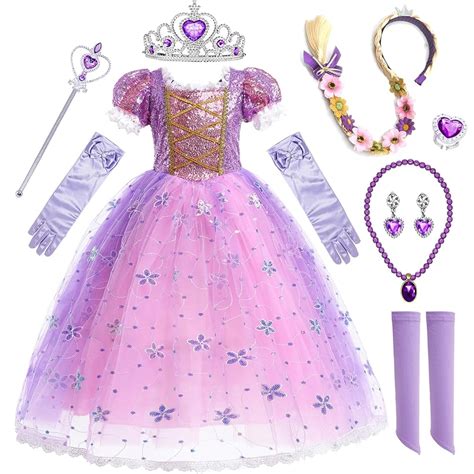 Voksen Rapunzel Kostyme