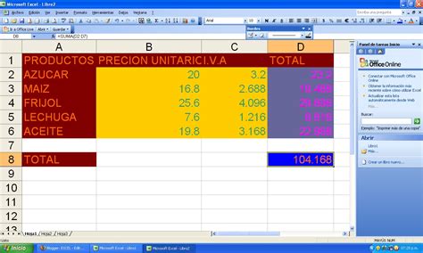 Excel Tipos De Datos De Excel