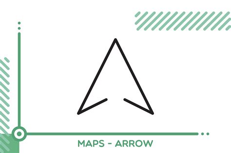 Maps Arrow Graphic By Freddyadho Creative Fabrica