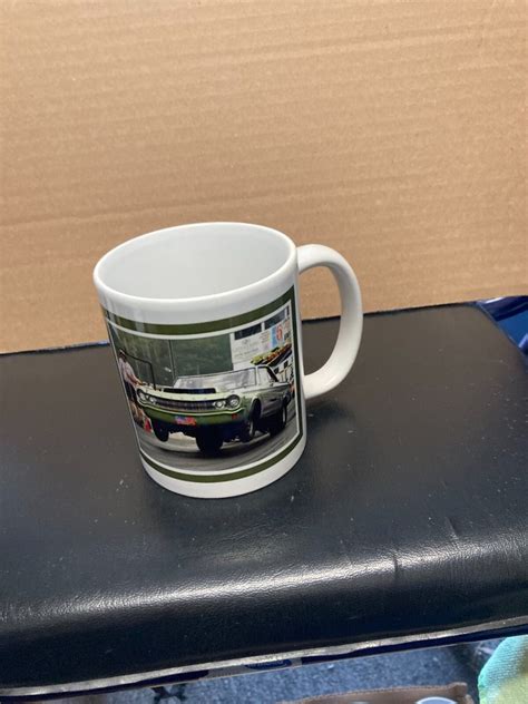 12 Oz Coffee Mug Dodge Dragster Ebay