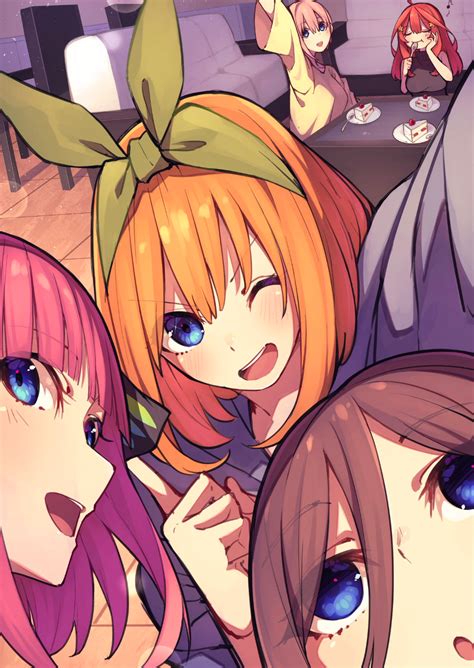 Gotoubun No Hanayome Celebra El Cumpleaños De Las Quintillizas Nakano