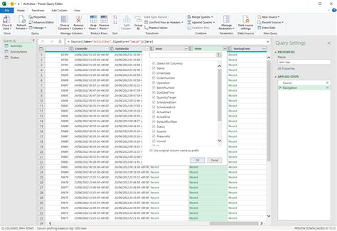 Exporting Data Using Odata Api