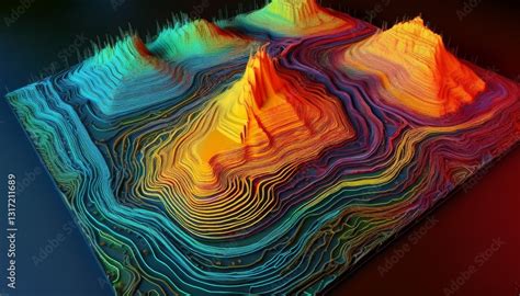 Generated Image Dem Digital Elevation Model Gis Lidar Product Made