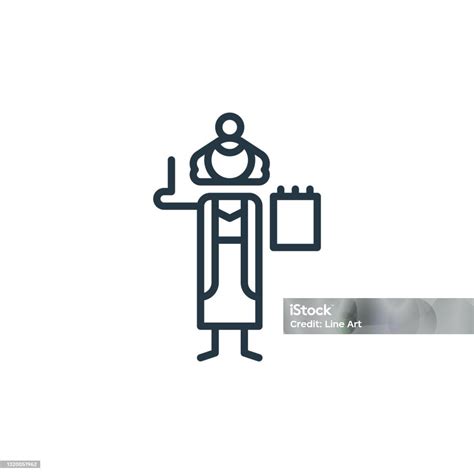 그래픽 디자인 개념의 일러스트레이터 아이콘 벡터입니다 일러스트레이터 편집 가능한 스트로크의 얇은 선 그림입니다 웹 및 모바일 앱 로고 인쇄 미디어에 사용할 일러스트레이터