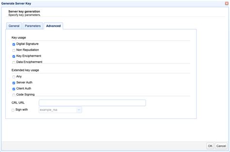 Considerations When Generating Keys For OFTP