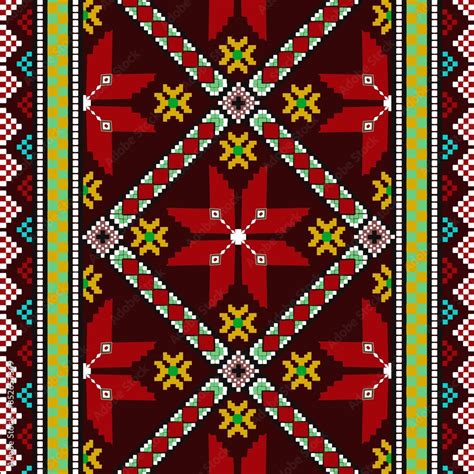 Explore The Playful Fusion Of African Ethic Geometric And Ikat