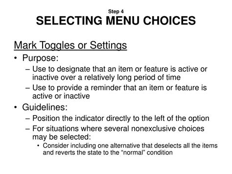 Ppt Step 4 Develop System Menus And Navigation Schemes Powerpoint Presentation Id6745757