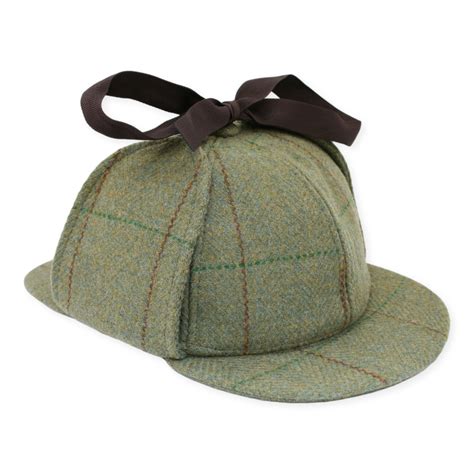 Traditional Tweed Deerstalker Hat Classic Country And Shooting Style