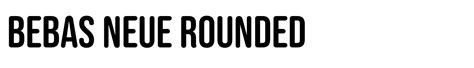Bebas Neue Rounded Font Webfont And Desktop Myfonts