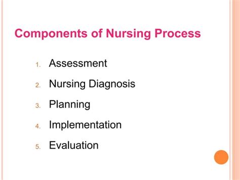 Nursing Process Assessment Pptx