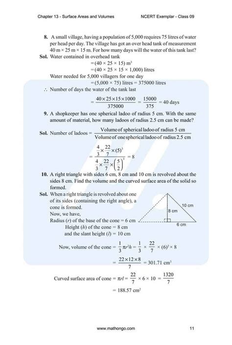 Ncert Exemplar For Class 9 Maths Chapter 13 Mathongo