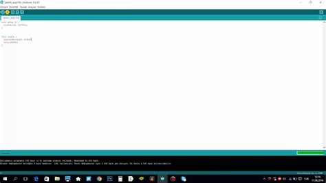 Arduino İle Led Yakıp Söndürme Arduino Dersleri Bölüm 1 Youtube