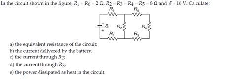 Solved In The Circuit Shown In The Figure Chegg