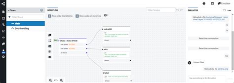 BUG Node Transition Failing After File Upload Issue Botpress V GitHub