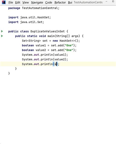 Is It Possible For Set Java Collections To Contain Duplicate Values