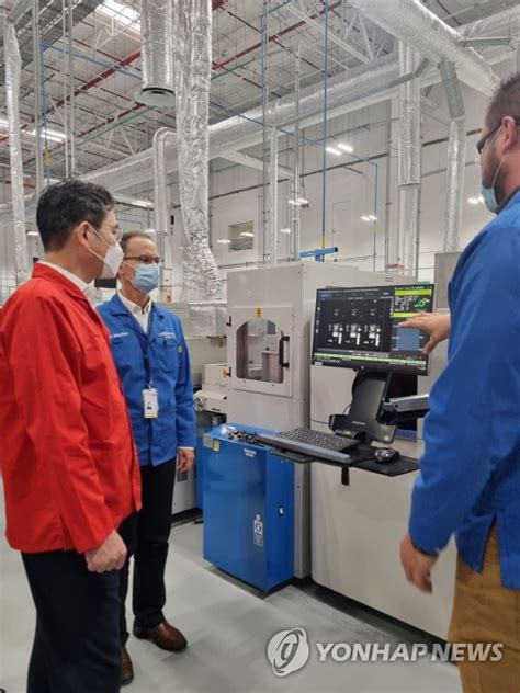 이재용 부회장 하만 멕시코공장 현장 방문 연합뉴스