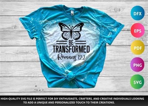Be Transformed Svg Christian Svg Graphic By B Attitude Kreations