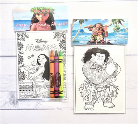 Crayola Moana Coloring Pages [2025]