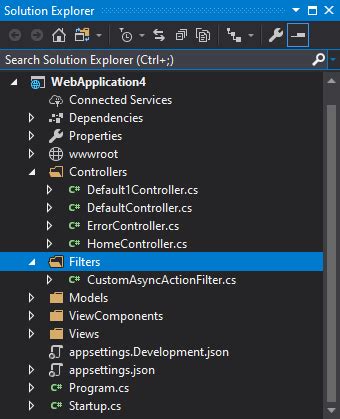 AsyncActionFilter In ASP NET CORE MVC Tutexchange
