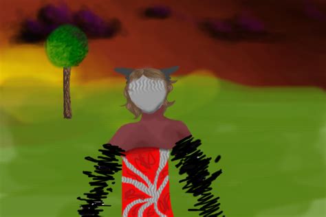 Рисунок А нгельский дьявол