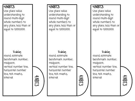 Math Interactive Notebook Tabs By Top Corner Teaching Tpt